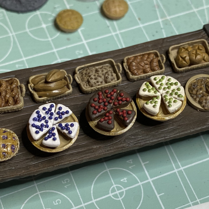 3D Print of Bakery Assets Pack by inspiredbybard