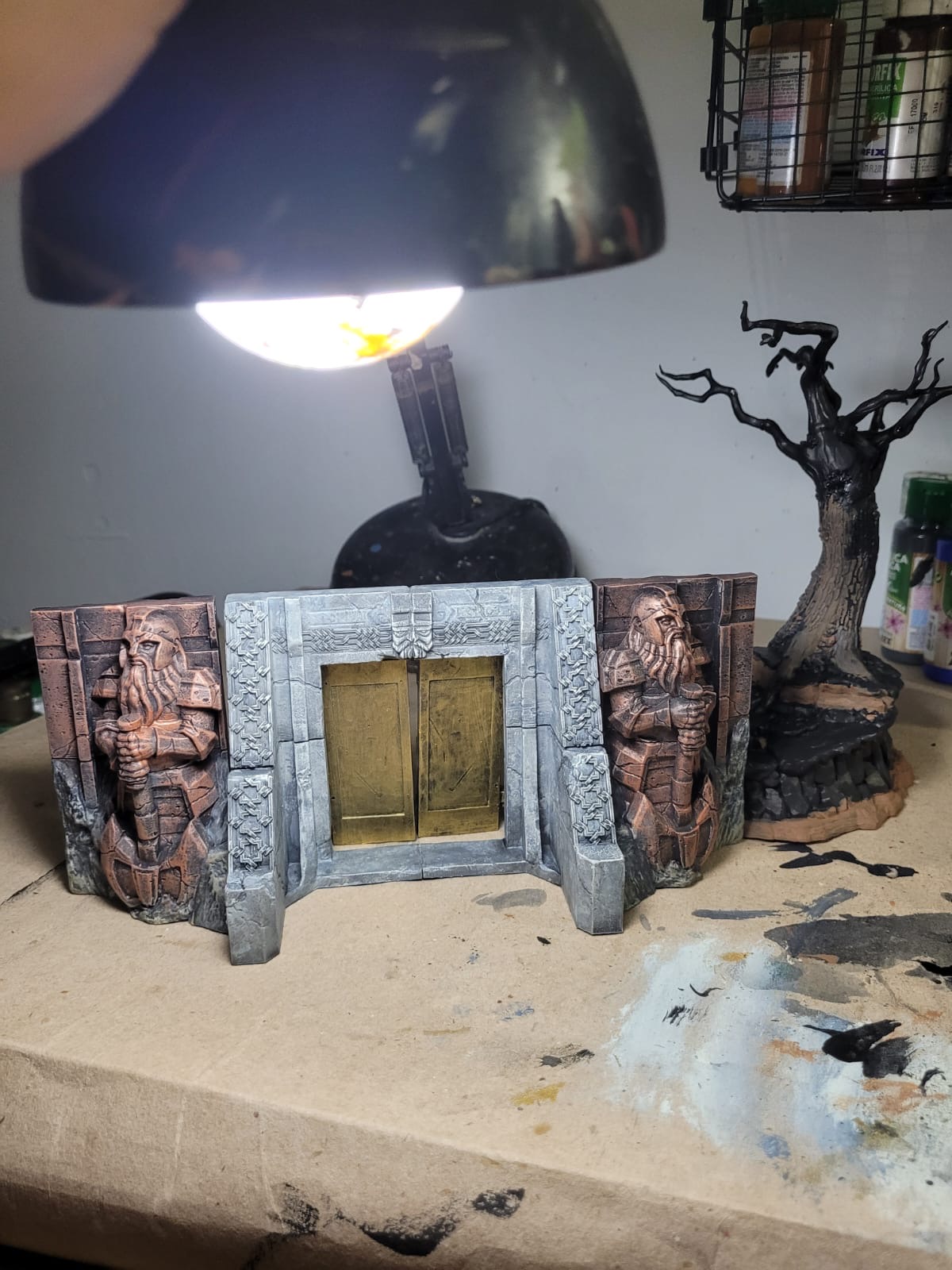3D Printable Dwarf Gate by Crippled God Foundry