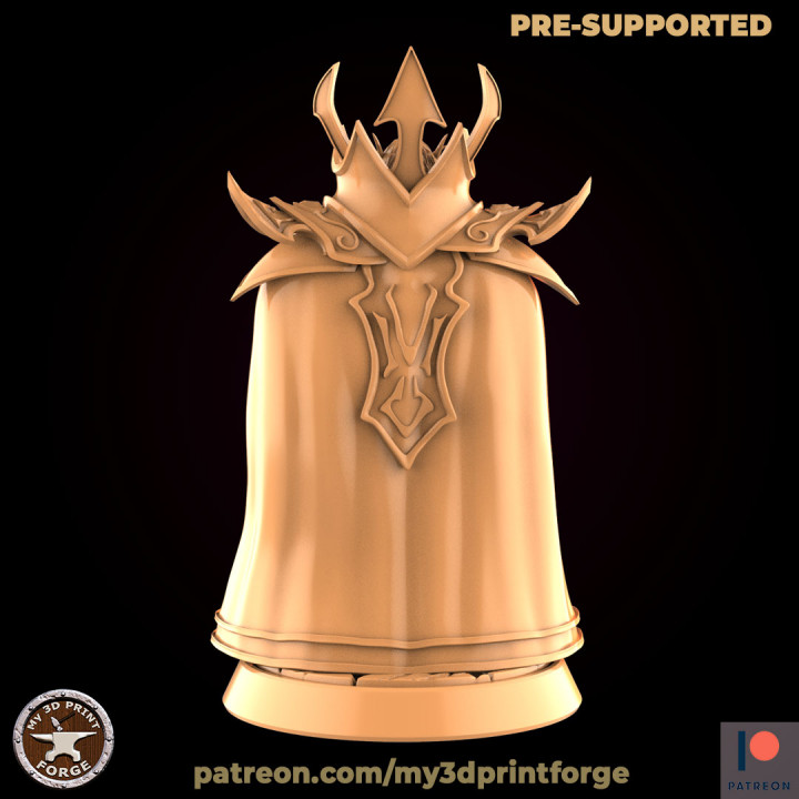 3D Printable Blood Elf Mage Boss Two Models by My3DPrintForge