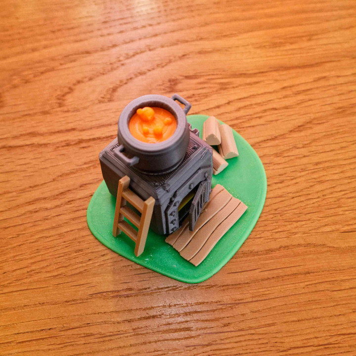 3D Printable CLASH ROYALE - FURNACE by Bolliandi Bernard