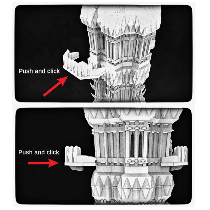 3D Printable Iron Tower by Fabio