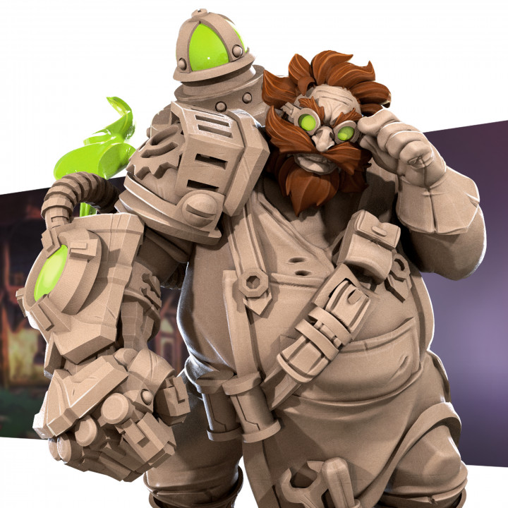 3D Printable Chunky Humans Pack by Bite the Bullet