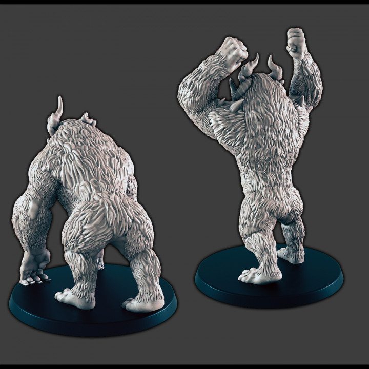 3D Printable Yeti [Support-free] by Evan Carothers