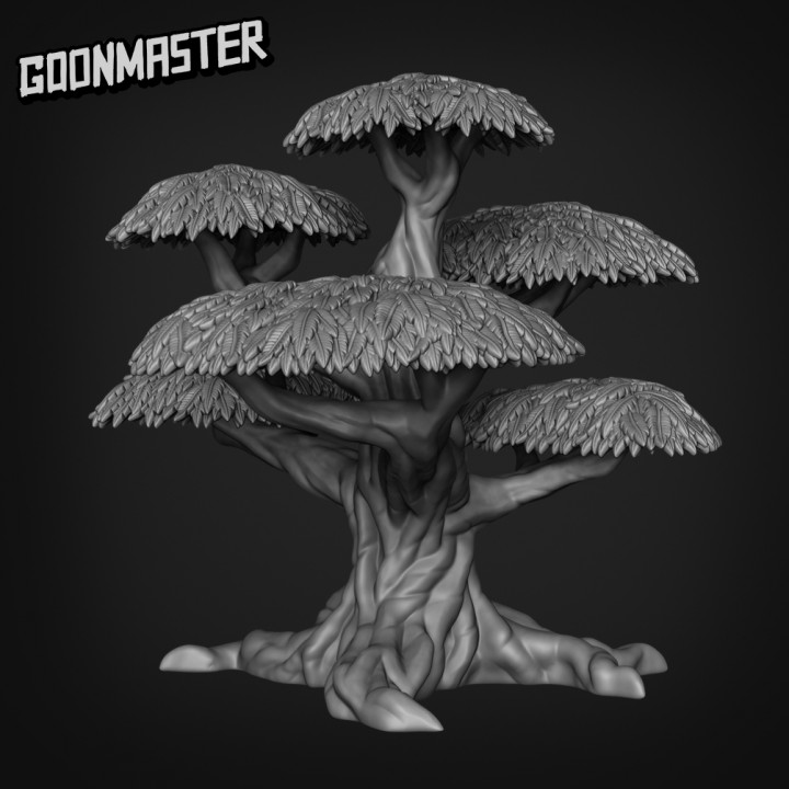 3D Printable Woodland Trees by Goon Master