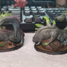 3D Printable Eel Hydra and Eel drake by Rescale Miniatures