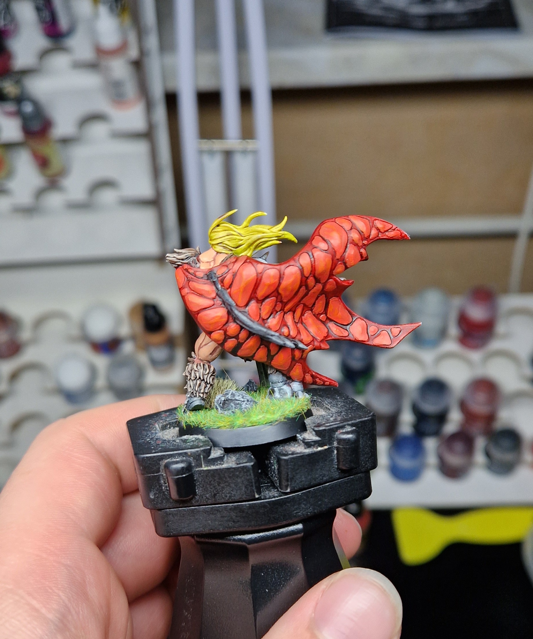 3D Printable Krommir Stronghammer - Dragonpeak Barbarians Hero by ...