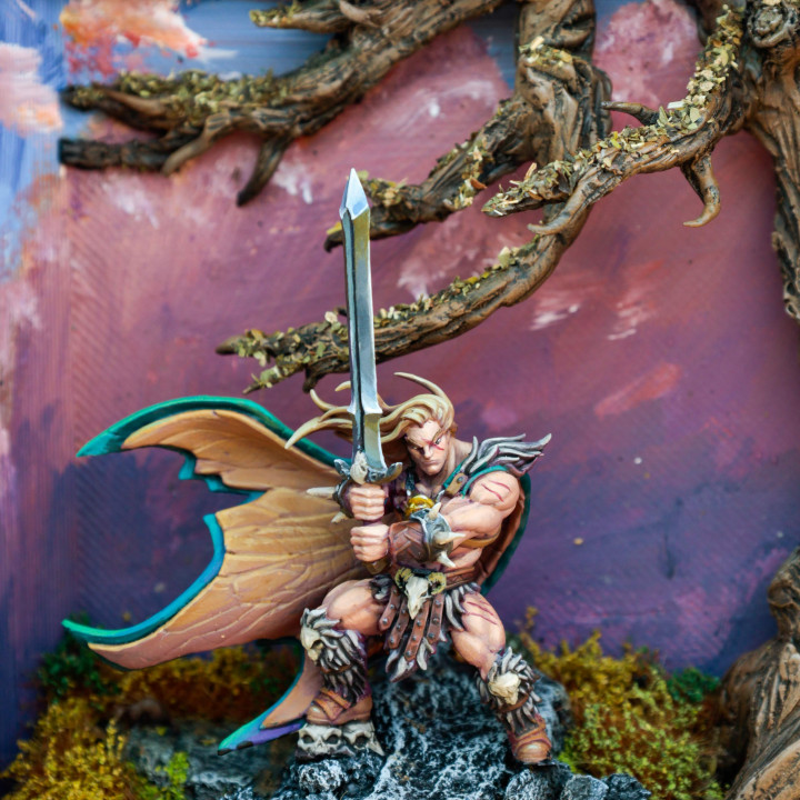 Impression 3D de Krommir Stronghammer - Dragonpeak Barbarians Hero par ...