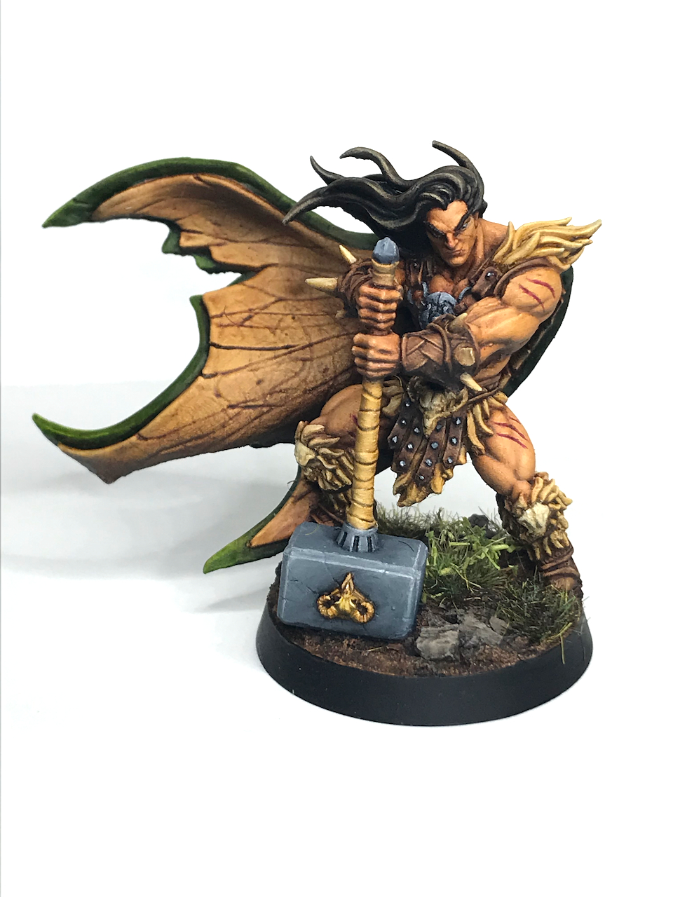 3D Printable Krommir Stronghammer - Dragonpeak Barbarians Hero by ...