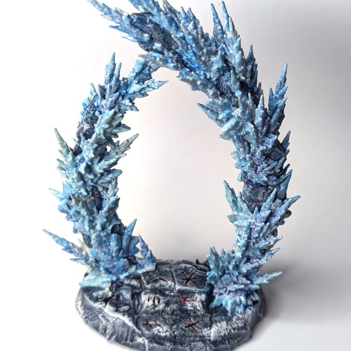 3D Print of ICE PORTAL by SimonSchwarzwald