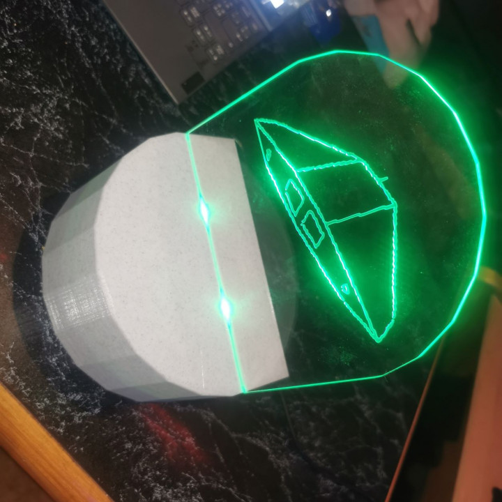 3D Printable lamp with arduino led control kit/ lampe mit arduino led ...