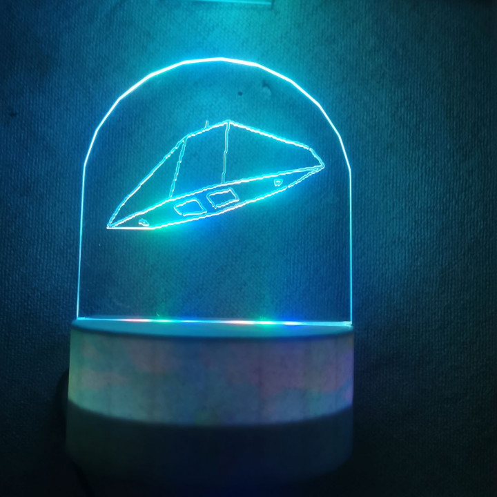 3D Printable lamp with arduino led control kit/ lampe mit arduino led ...