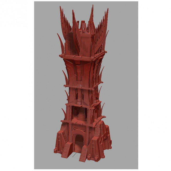 3D Printable Dark Tower by Fabio