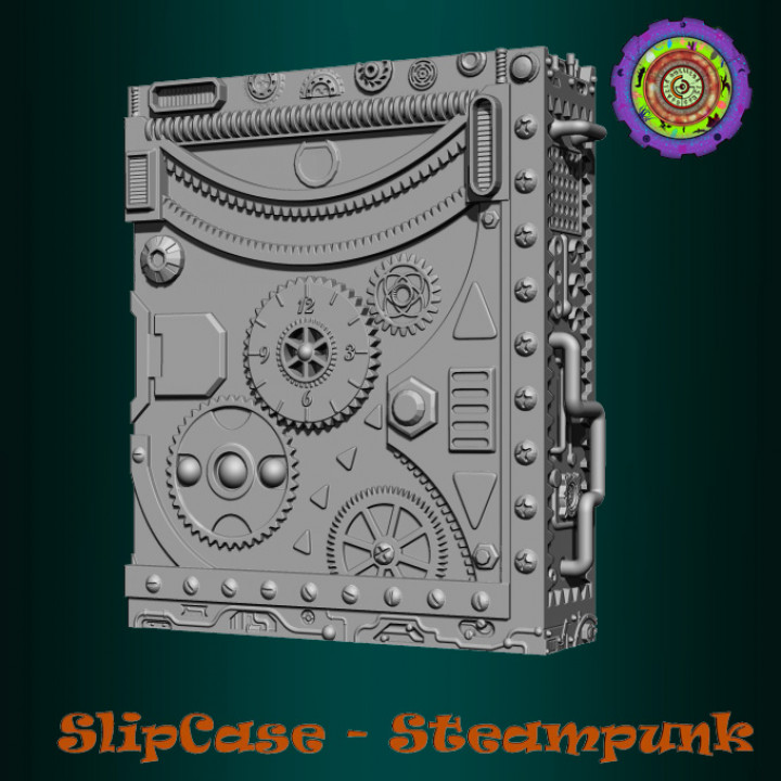 3D Printable Slipcase - Steampunk by C2Dwellers