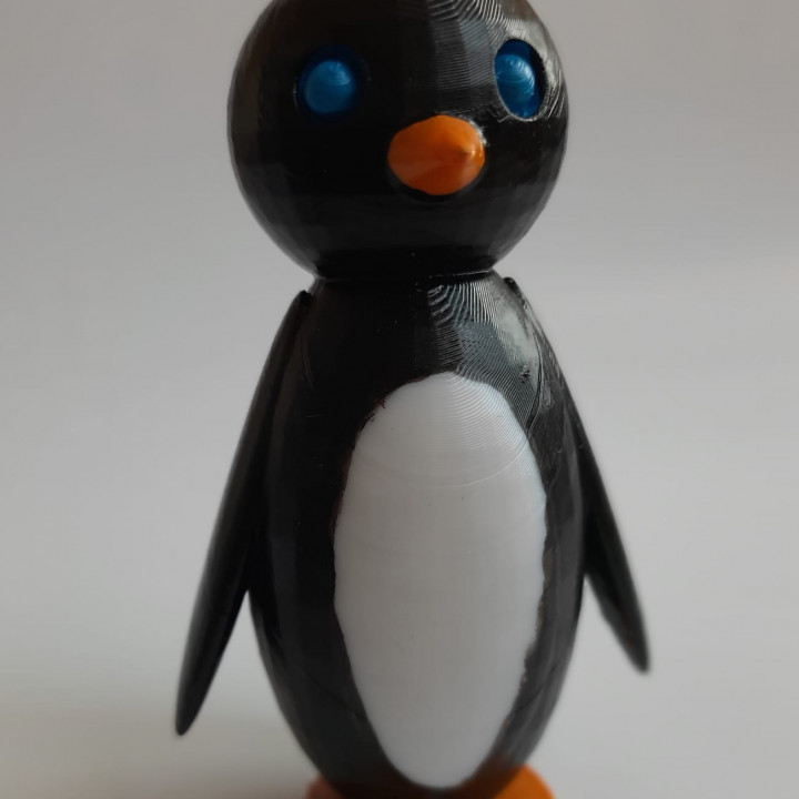 3D Printable Penguin Laury _ Pingüino by Fulmina