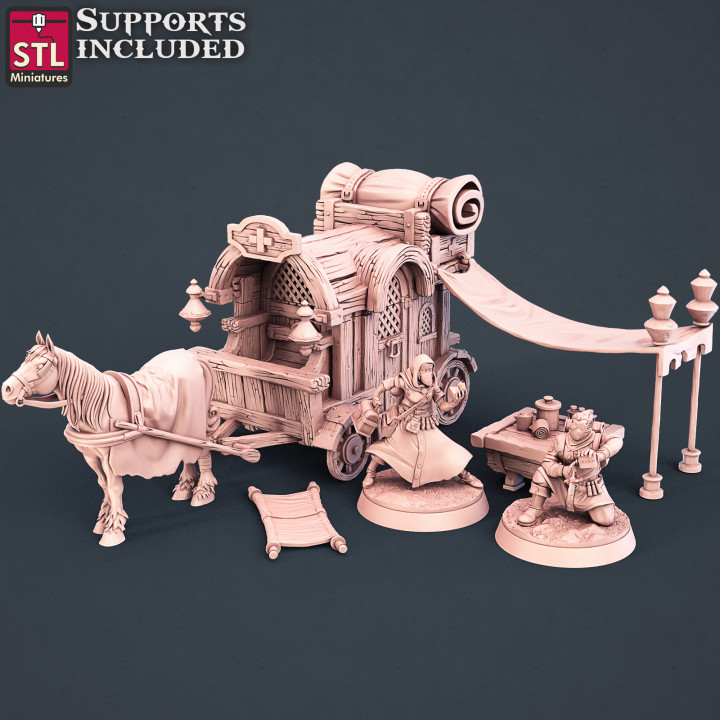 3D Printable Battlefield Medic Set by STL Miniatures