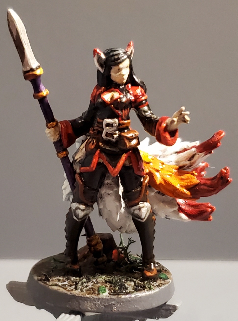 3D Printable Kitsune fighter - Knight December 2021 Release by Galaad ...