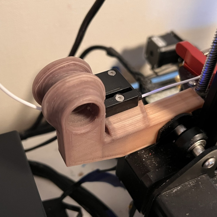 3D Printable Filament guide/sensor CR-10S by Arne Malmin