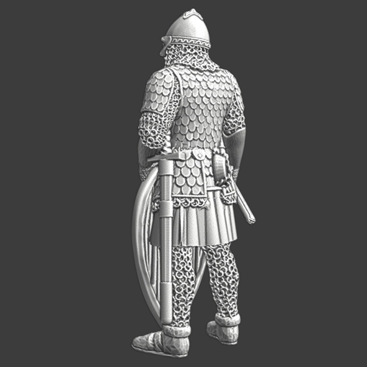3D Printable Medieval Russian Knight - Guard of Alexander by Northern ...