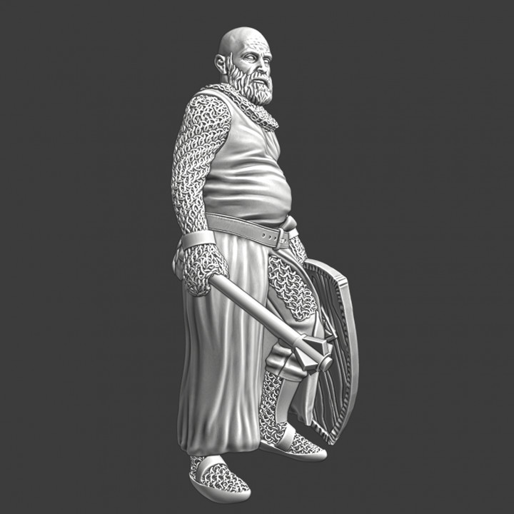3D Printable Medieval Templar Knight - resting by Northern Crusades ...
