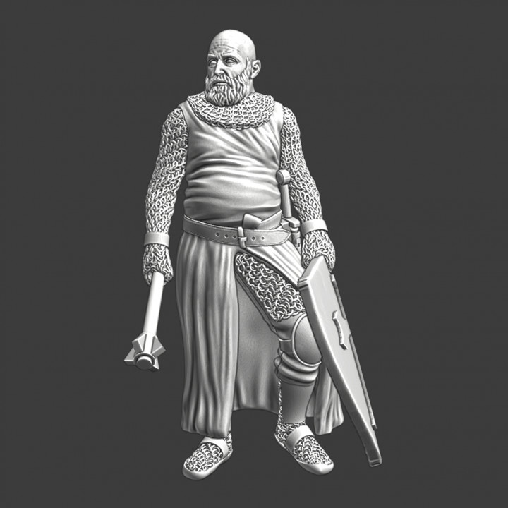 3D Printable Medieval Templar Knight - resting by Northern Crusades ...