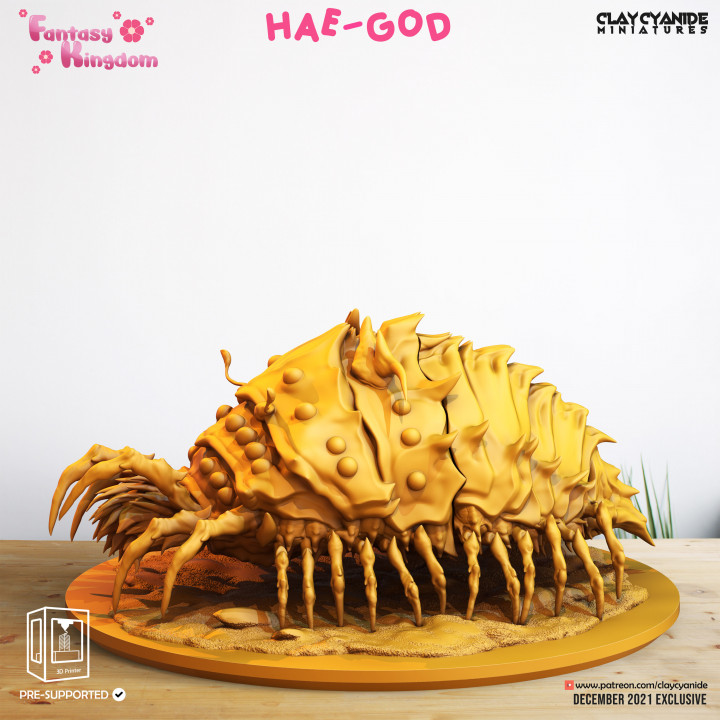 3D Printable Hae-god by Clay Cyanide Miniatures