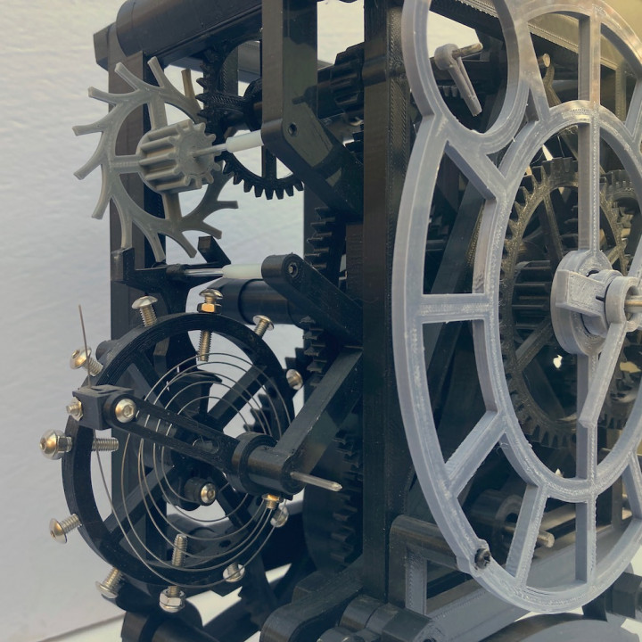 3D Printable Swiss Lever Escapement Watch by Jacques Favre