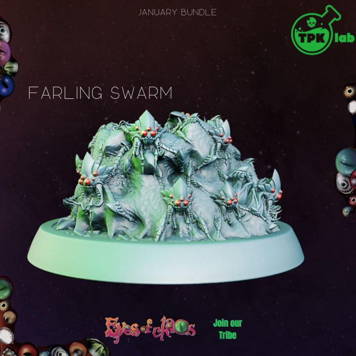 3D Printable Farling Swarm by TPK Lab