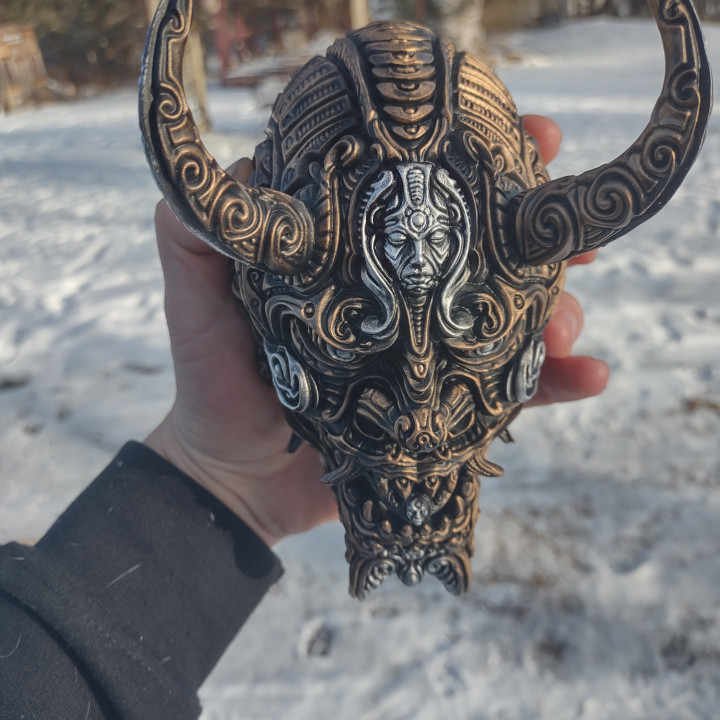 3D Printable oni demon 4 by Zane Rogers