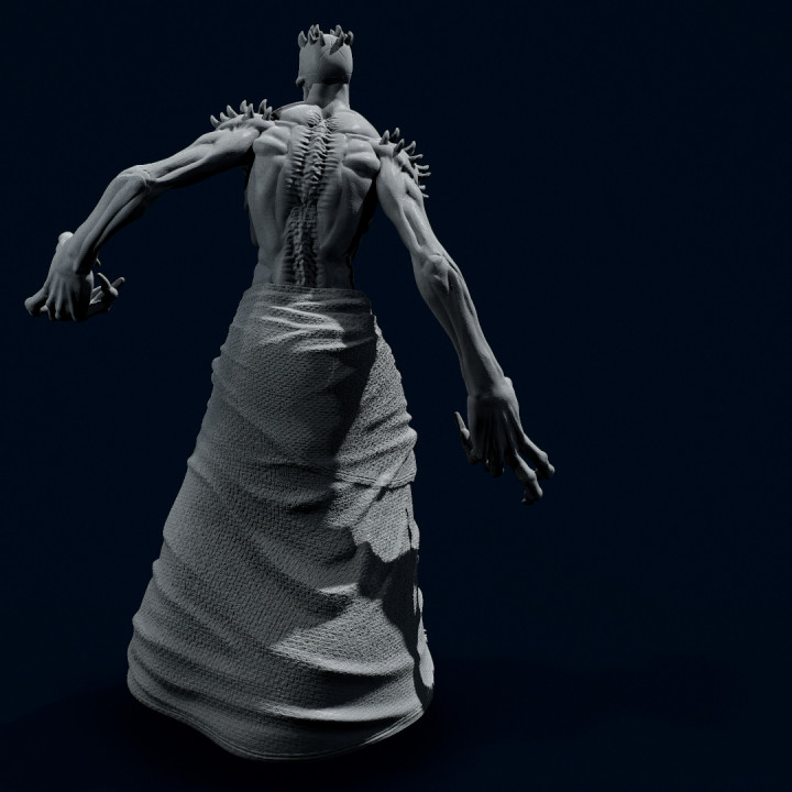 3D Printable Boneclaw 75mm by Jeremy Smith