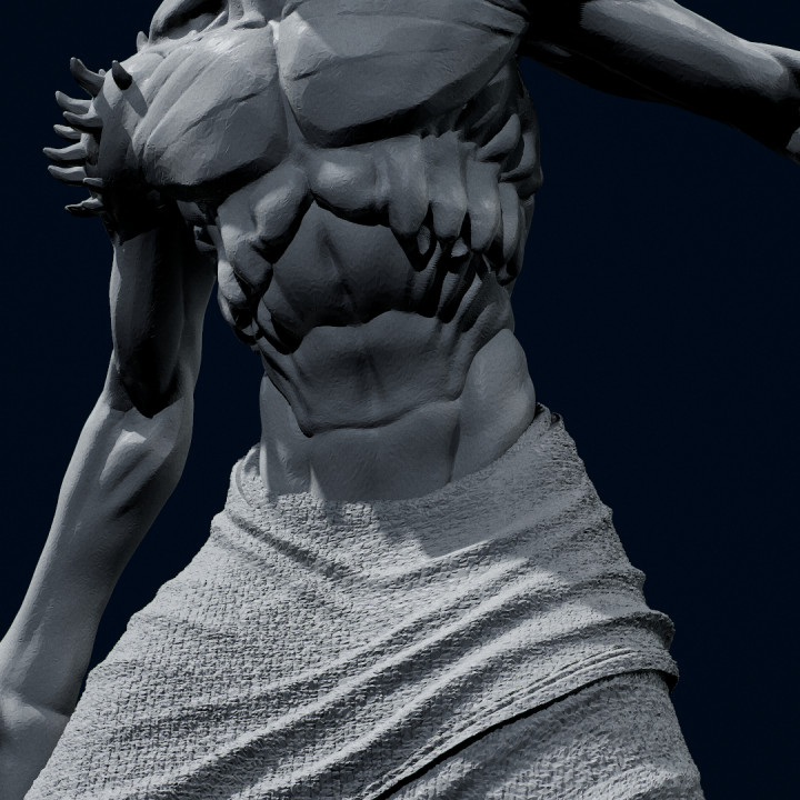 3D Printable Boneclaw 75mm by Jeremy Smith