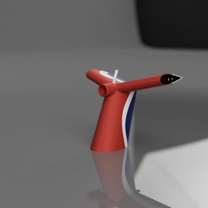 3D Printable Carnival Funnel 3D by Zack Clarke