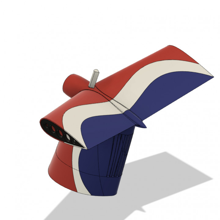 3D Printable Carnival Funnel 3D by Zack Clarke