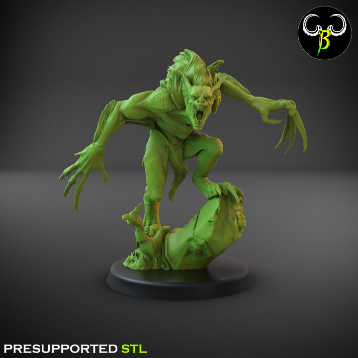 3D Printable Crypt Nightmares Horror Troop ( Bundle ) by ClayBeastCreation
