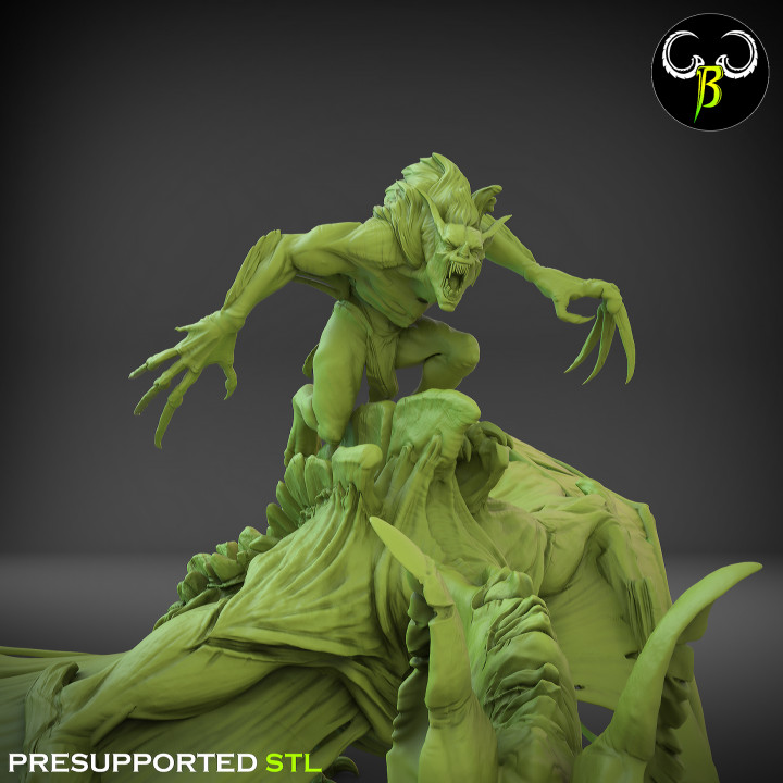 3D Printable Crypt Nightmares Horror Troop ( Bundle ) by ClayBeastCreation