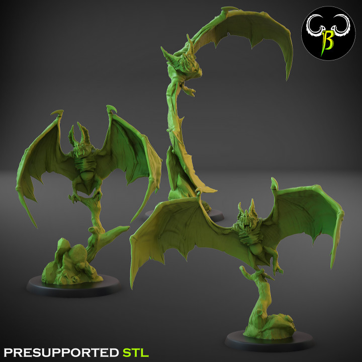 3D Printable Crypt Nightmares Horror Troop ( Bundle ) by ClayBeastCreation