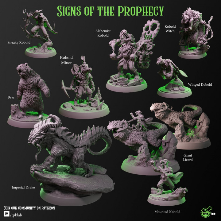 3D Printable Signs of Prophecy [Full Bundle] by TPK Lab
