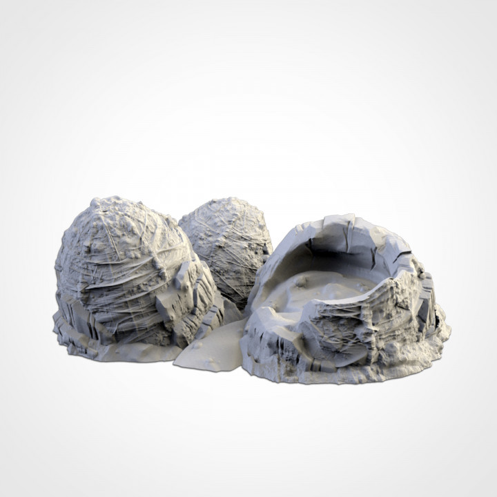 3D Printable ALIEN EGGS by Txarli Factory