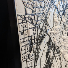 3D Printable 3D Denver | Digital Files | 3D STL File | Denver 3D Map ...