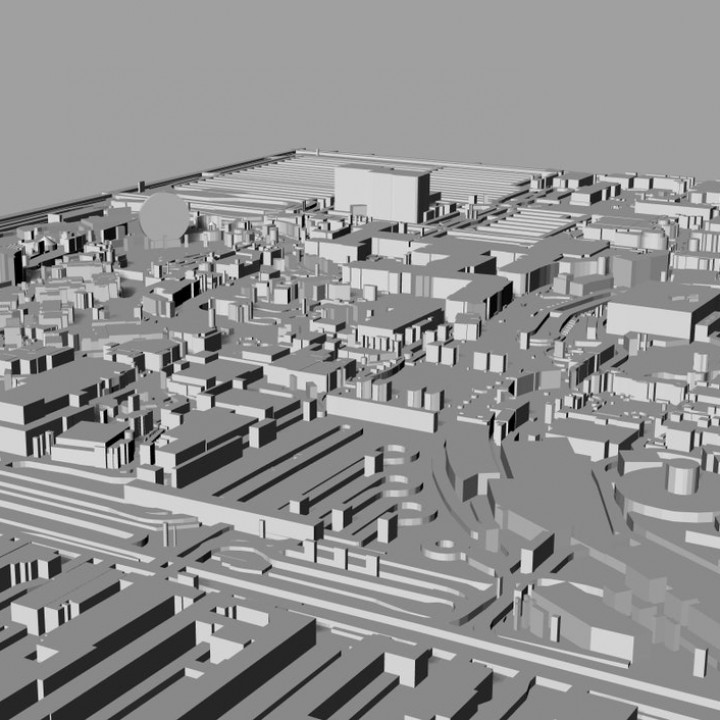 3D Printable 3D Disneyland | Digital Files | 3D STL File | Disneyland ...