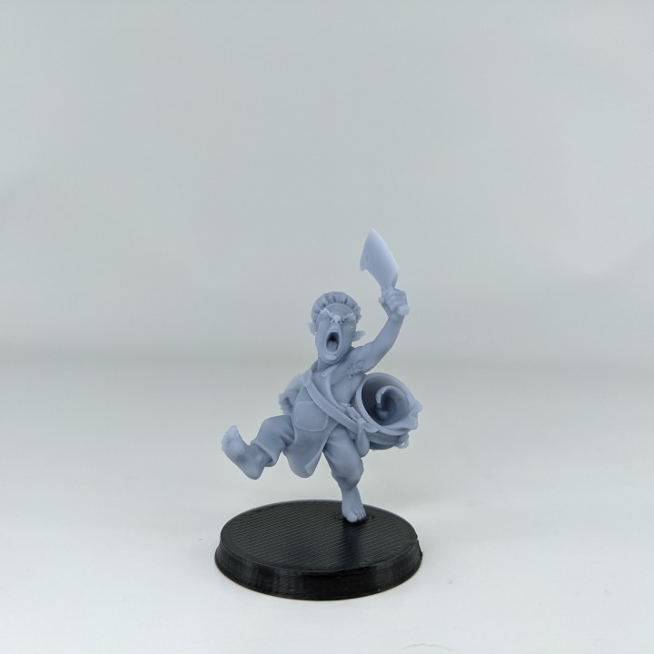 3D Printable Goblin Cook by Manuel Boria