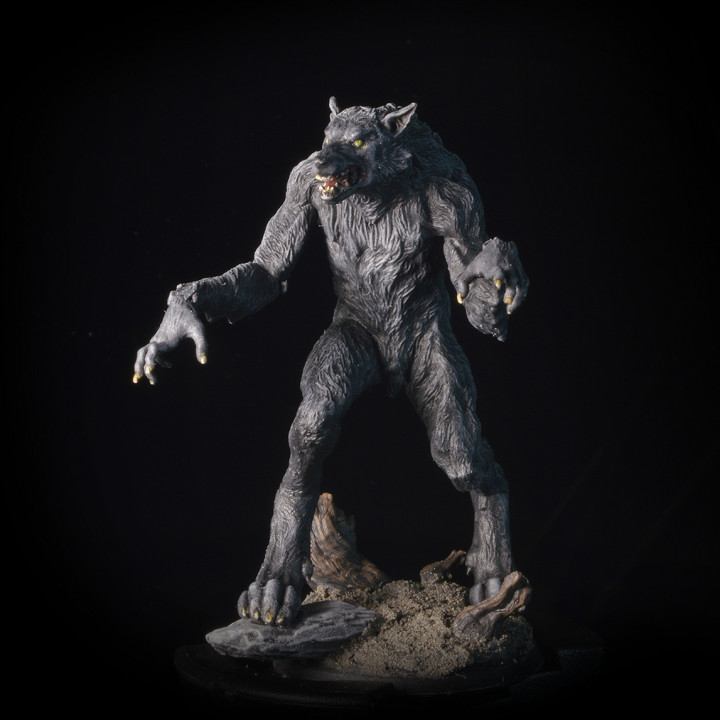 3D Print of Werewolf 01 by morgan10