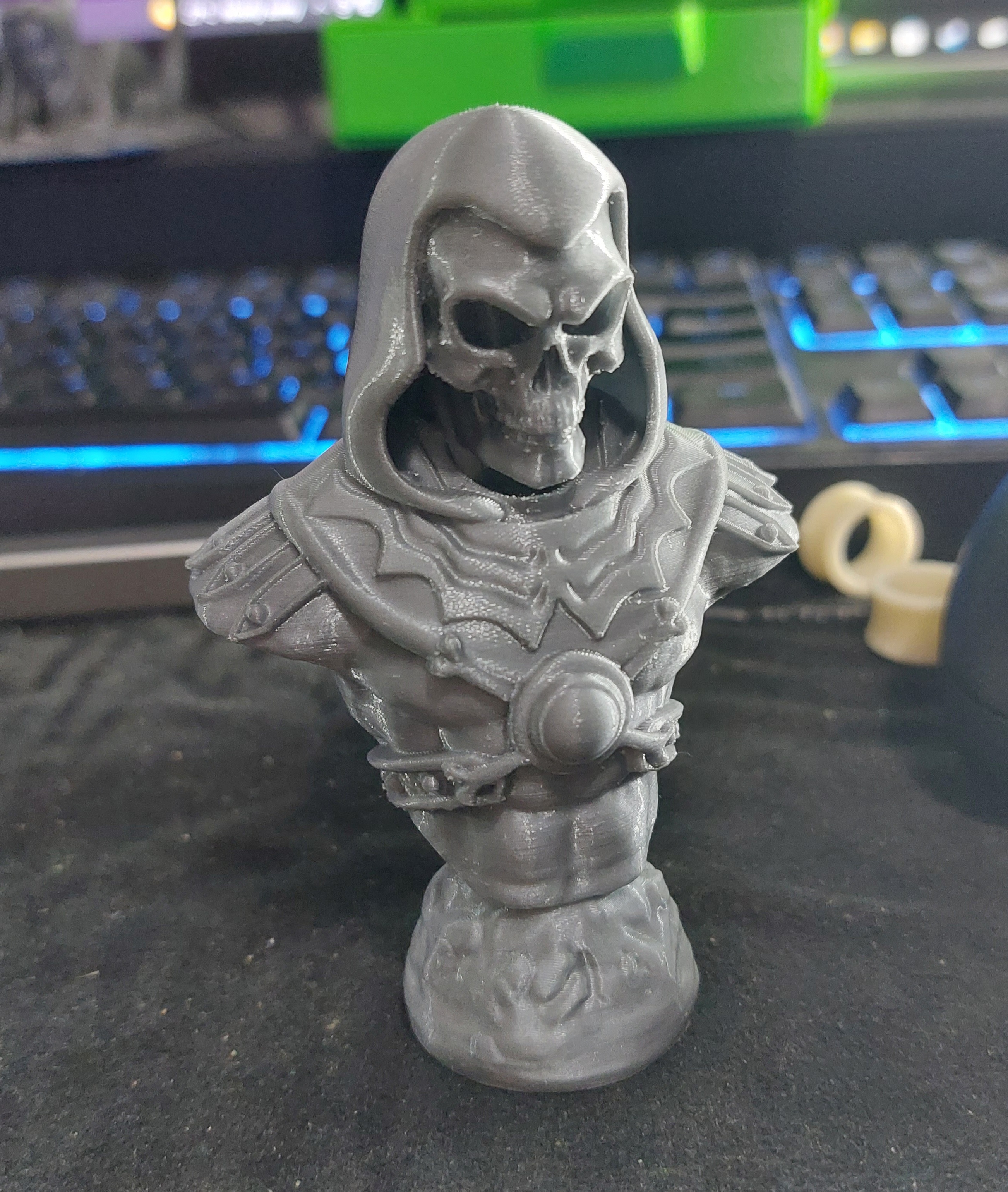 3D Printable Skeletor Bust by Miron Kampitakis