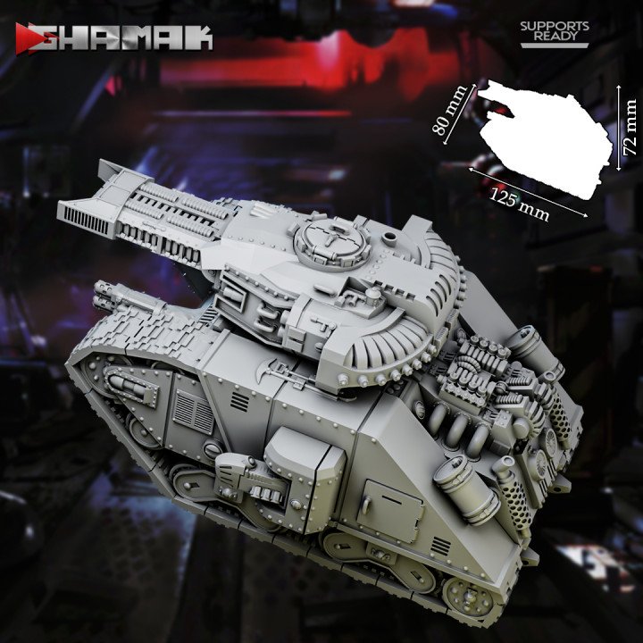 3D Printable Firstborn Iron Curtain Plasma Tank by Ghamak