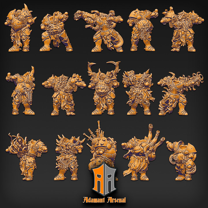 3D Printable Ultimate Vile Corrupted Builder - 200+ Parts! by Adamant ...