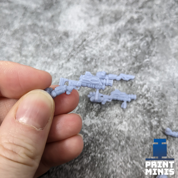 3D Printable Prison Guards - Modular Kit - Narok Prison Collection by ...