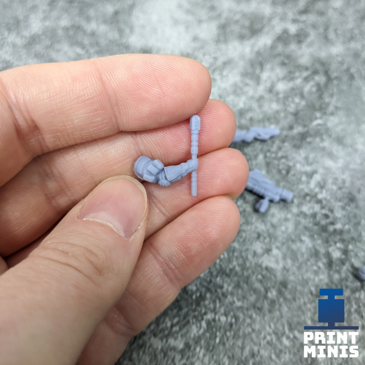 3D Printable Prison Guards - Modular Kit - Narok Prison Collection by ...