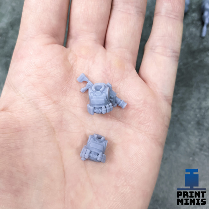 3D Printable Prison Guards - Modular Kit - Narok Prison Collection by ...