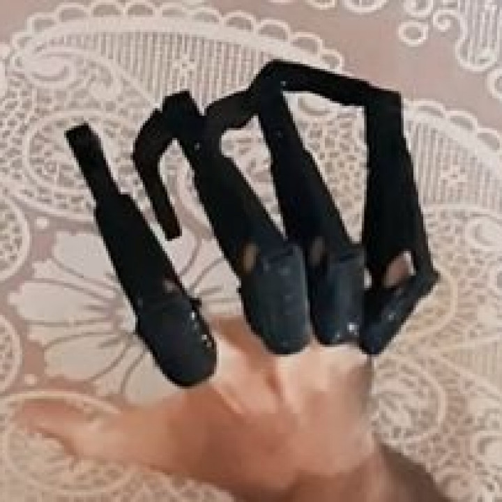 3D Printable fingers-finger-hand-palm by swordcold