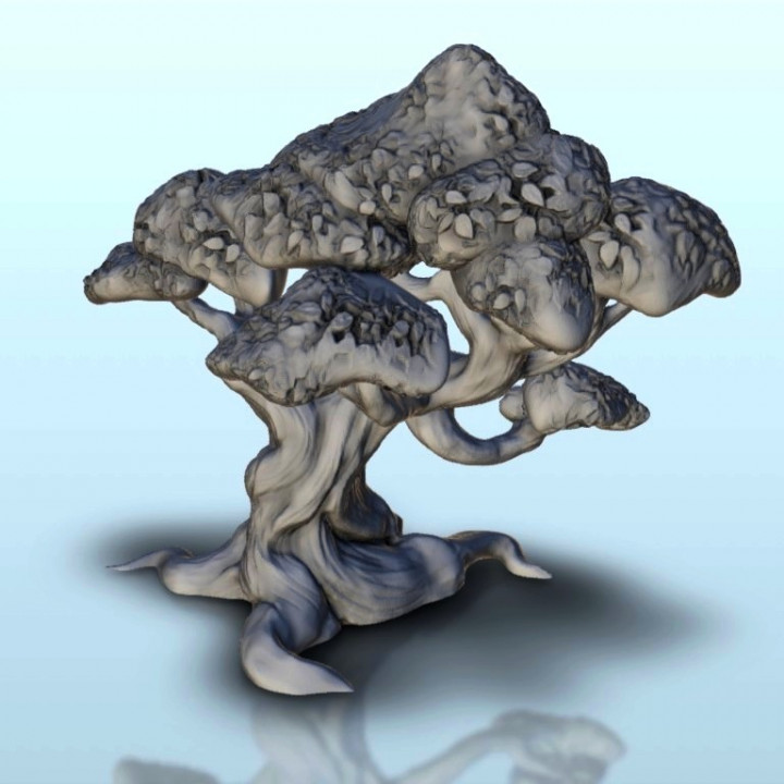 3D Printable Big tree 1 - Farm Medieval scenery terrain wargame by ...