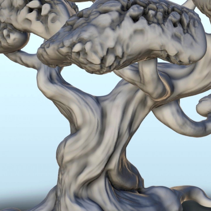 3D Printable Big tree 1 - Farm Medieval scenery terrain wargame by ...